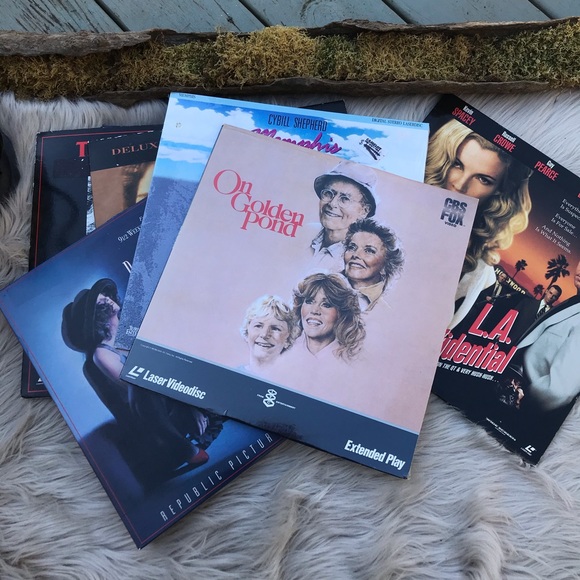 Various Film Titles | Other | 8 Vintage Movies On Laserdisc | Poshmark